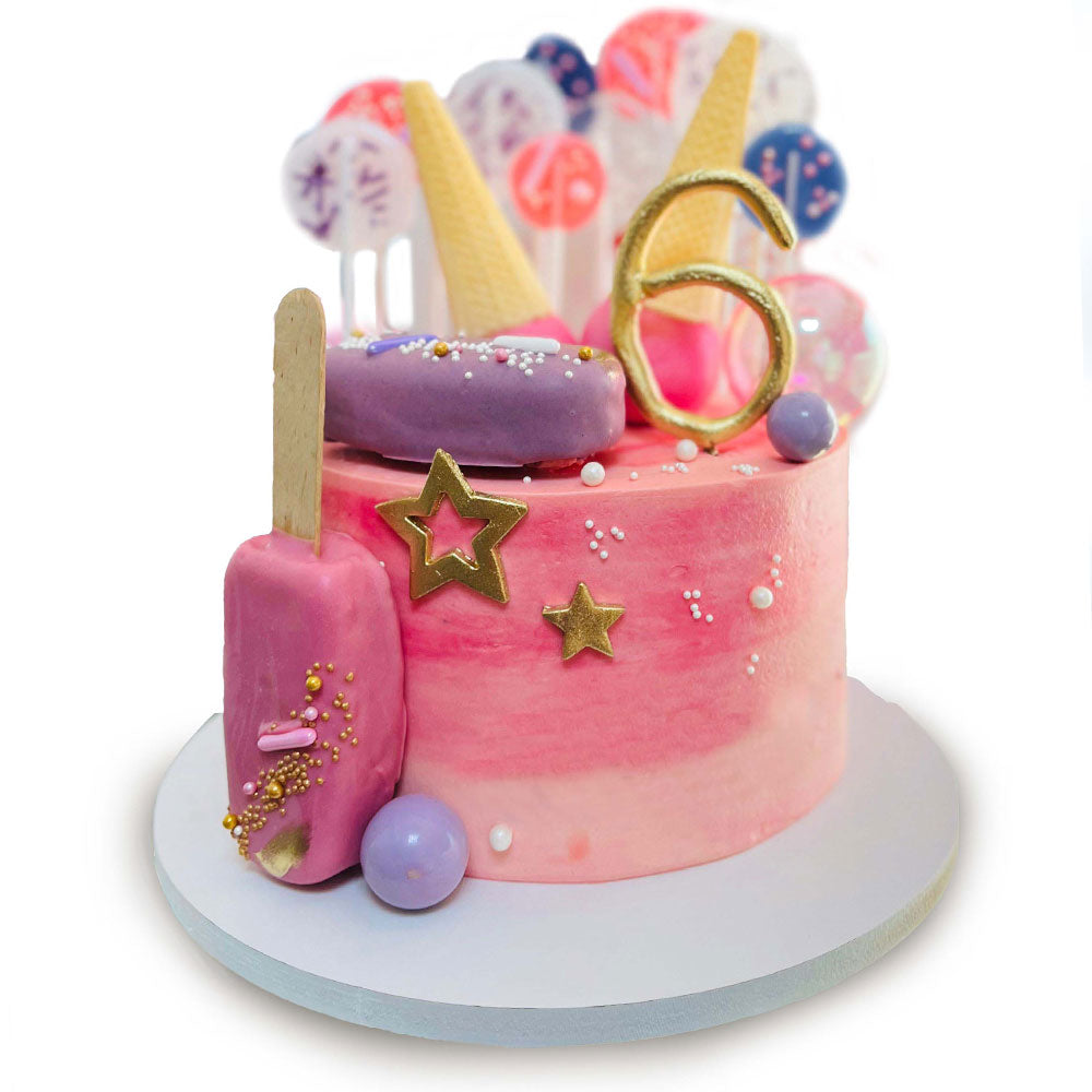 Ice Pops Candy Cake – Happy Baking by Vino