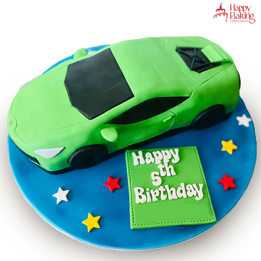 Lamborghini Ride Cake – Happy Baking by Vino